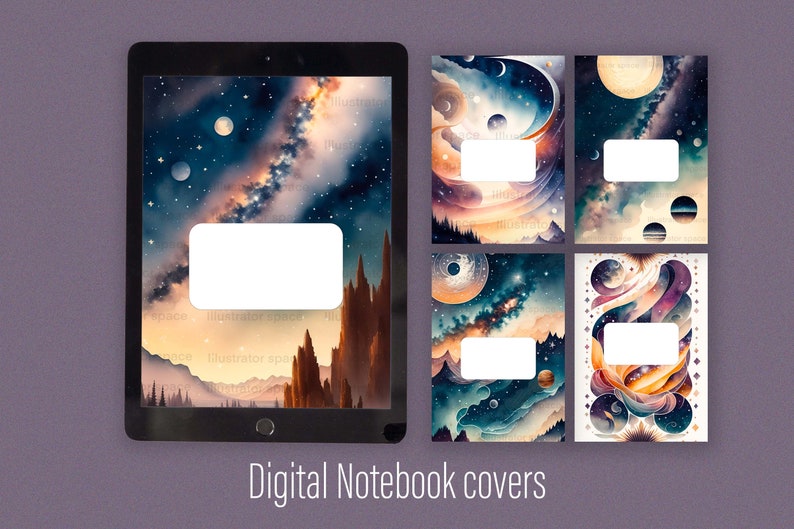 Portada de GoodNotes, portadas de libros Universe Digital, portada de ...