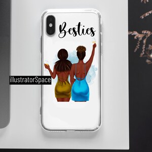 African American Best Friends Clipart, Black Girl Clipart, Best Friend ...