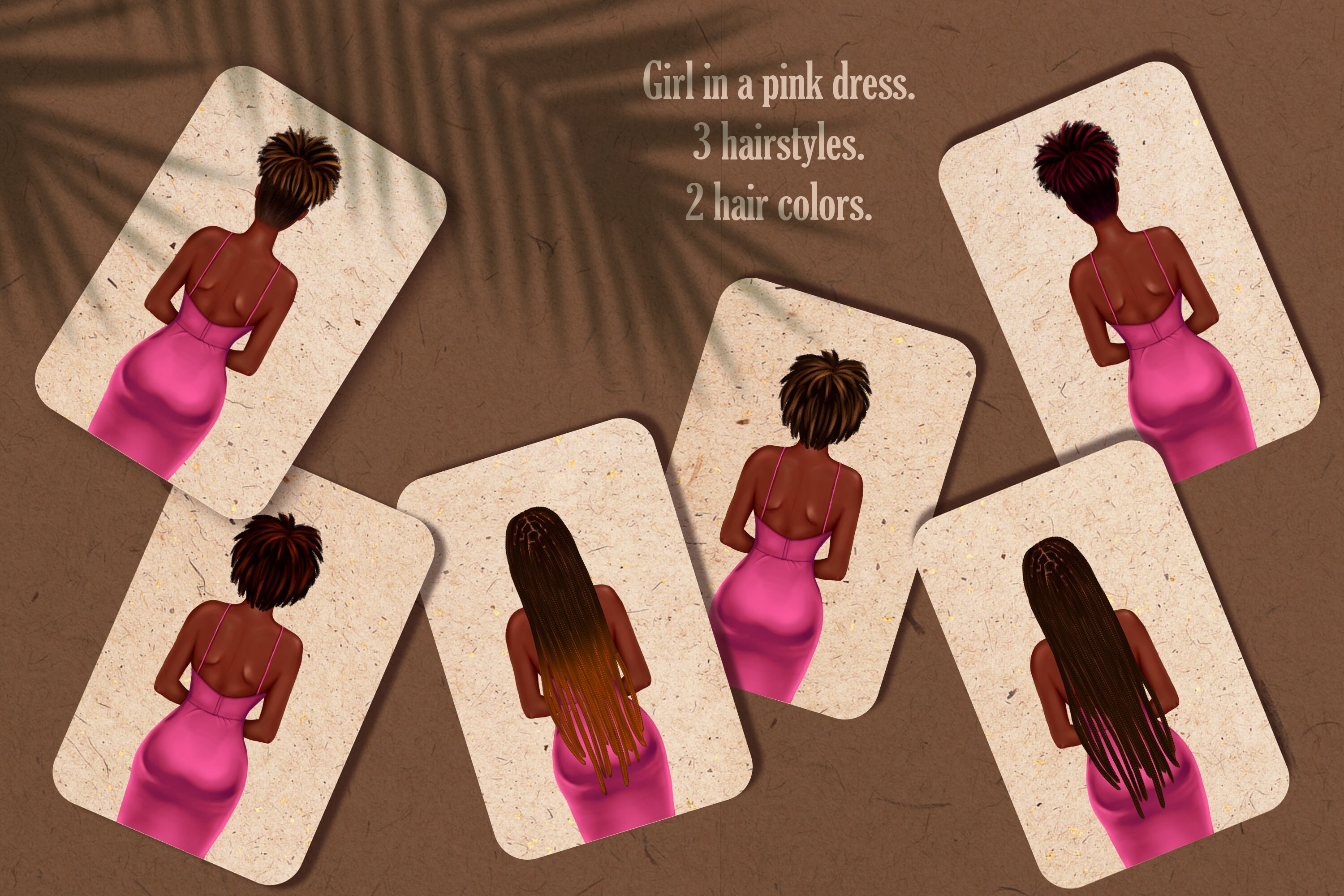 African American Best friends clipart Black girl clipart | Etsy
