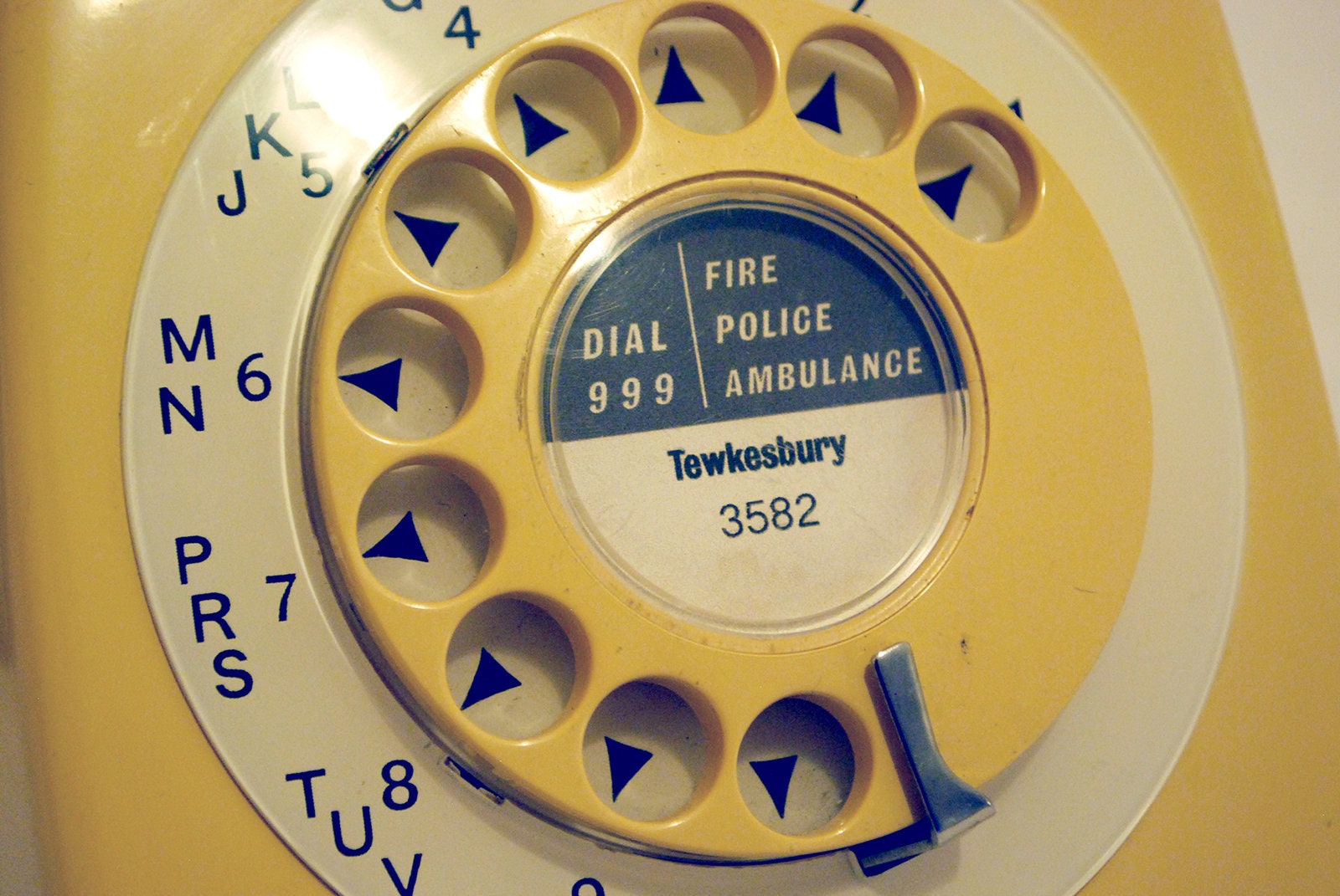 1960s Telephone Dial Number Label, Instant PDF Editable Template, for ...