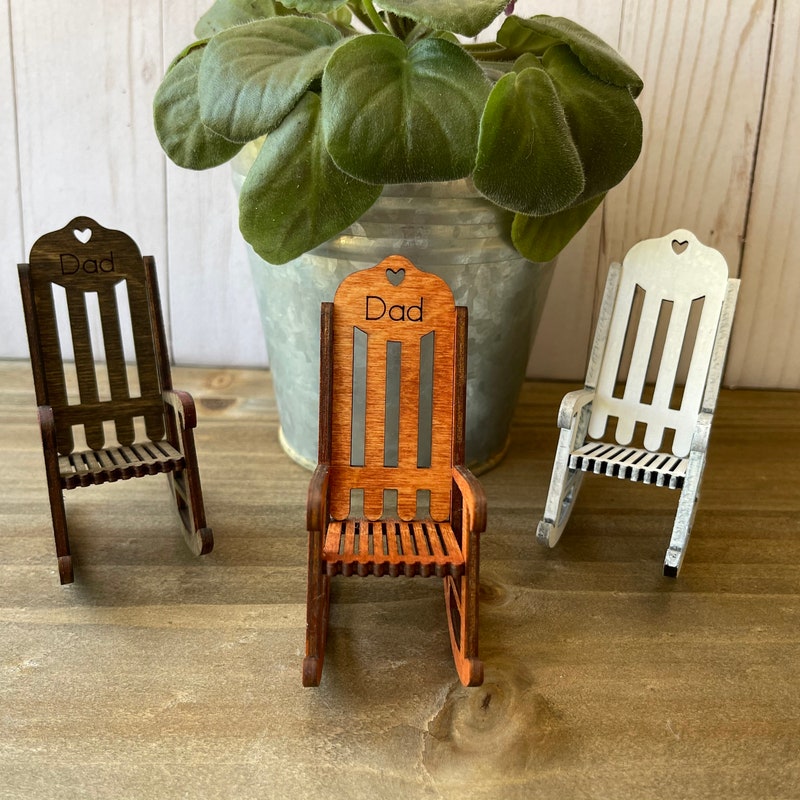 Miniature Rocking Chair - Etsy