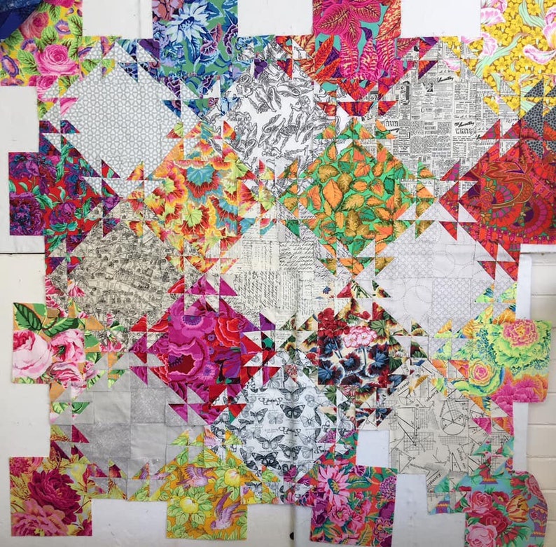 Shimmering Triangles - Etsy