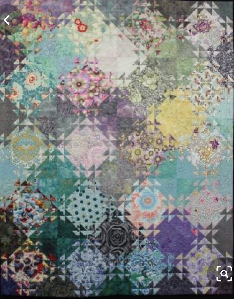 Shimmering Triangles - Etsy