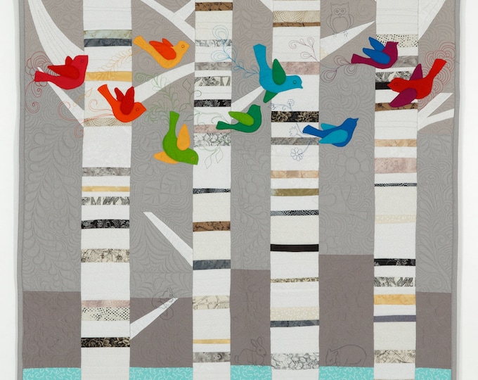 Land of the Silver Birch Digital Quilt Pattern, .pdf Version - Etsy Canada