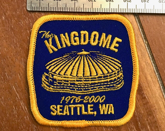 Seattle Kingdome Patch | Pacific Northwest Patch | PNW Iron on Patch - Etsy