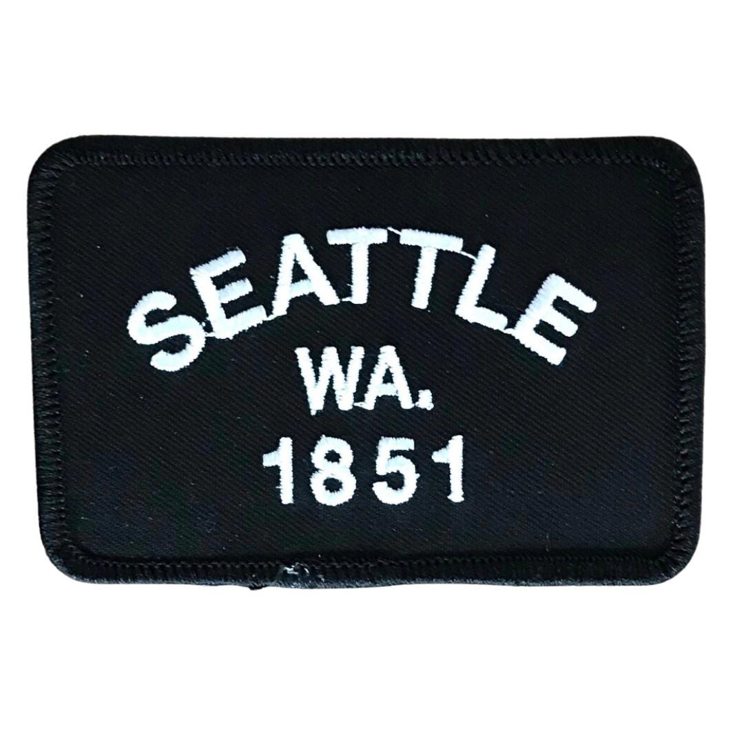 Seattle Washington Patch | Emerald City, Sew-on or Iron-on - Etsy