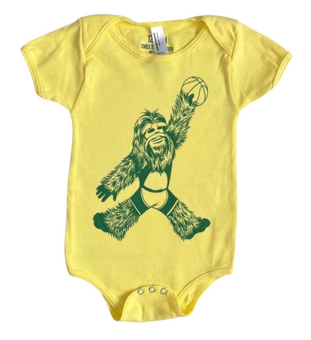 Seattle Basketball Dunks Baby One Piece - Seattle Sports Baby Bodysuit ...