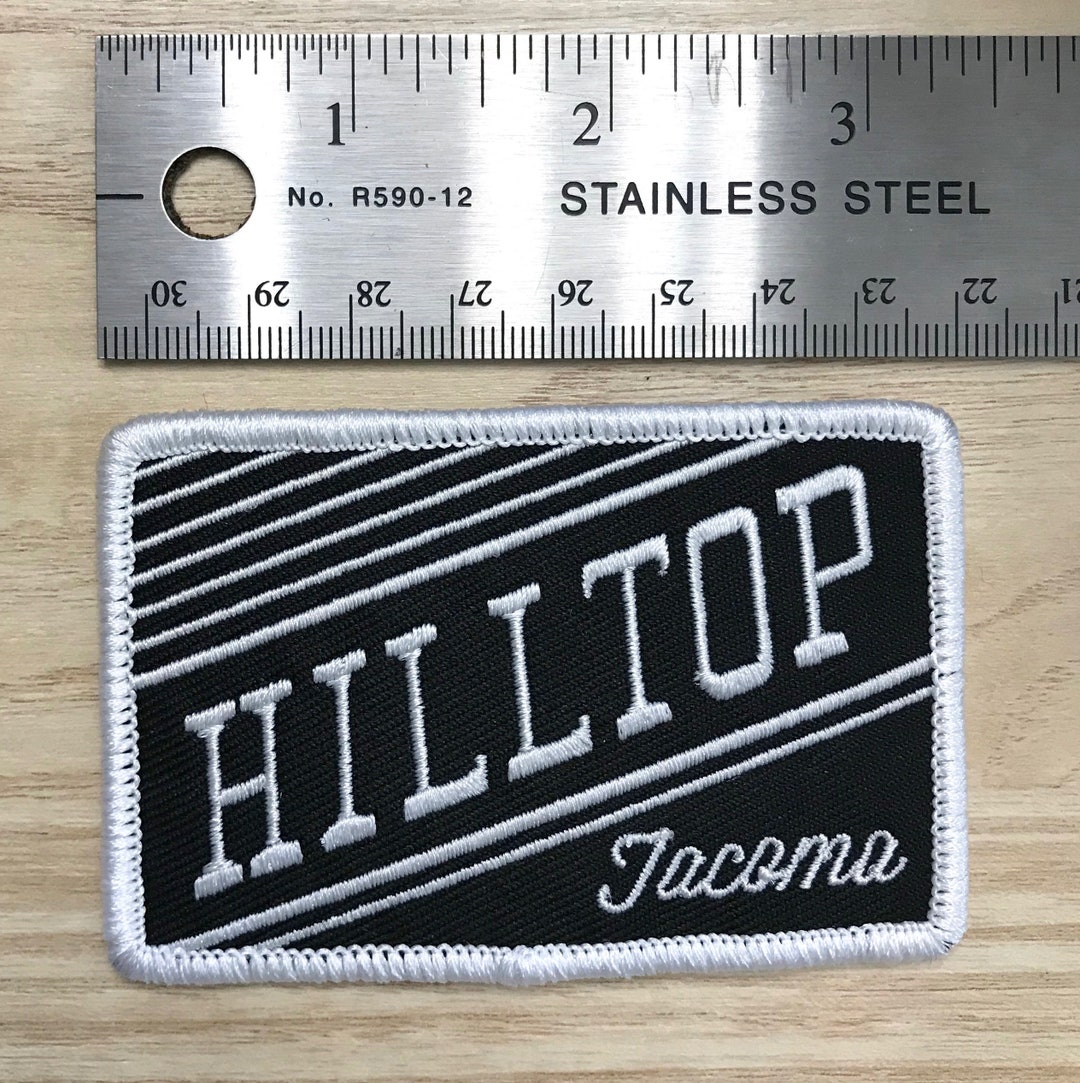 Tacoma Hilltop Neighborhood Patch.heat Seal Patch - Etsy