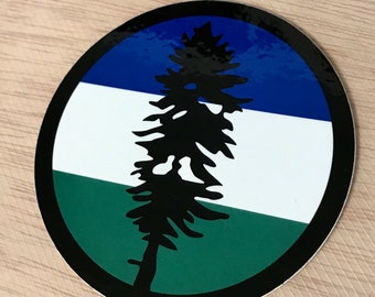 Cascadia Sticker - Etsy