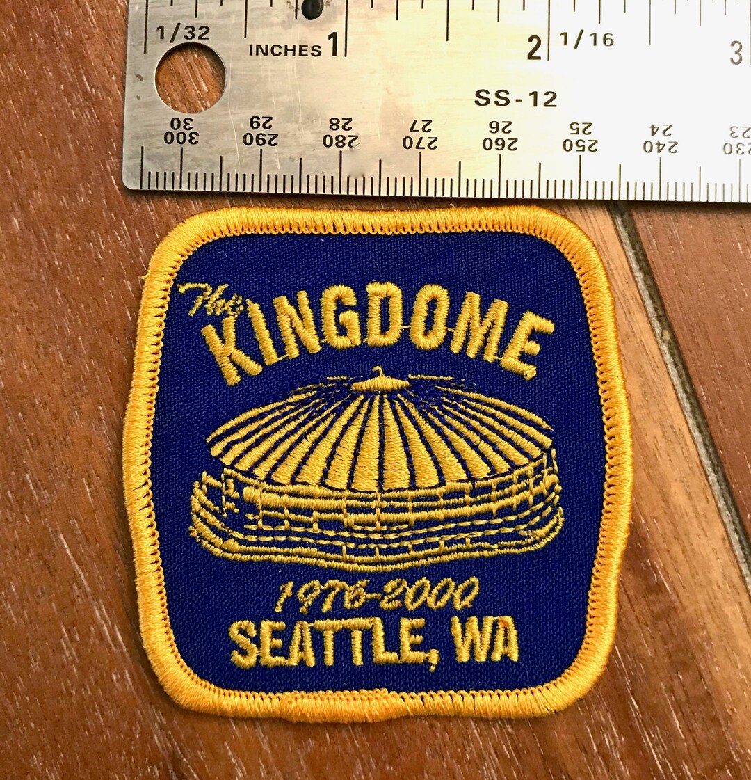 Seattle Kingdome Patch | Pacific Northwest Patch | PNW Iron on Patch - Etsy