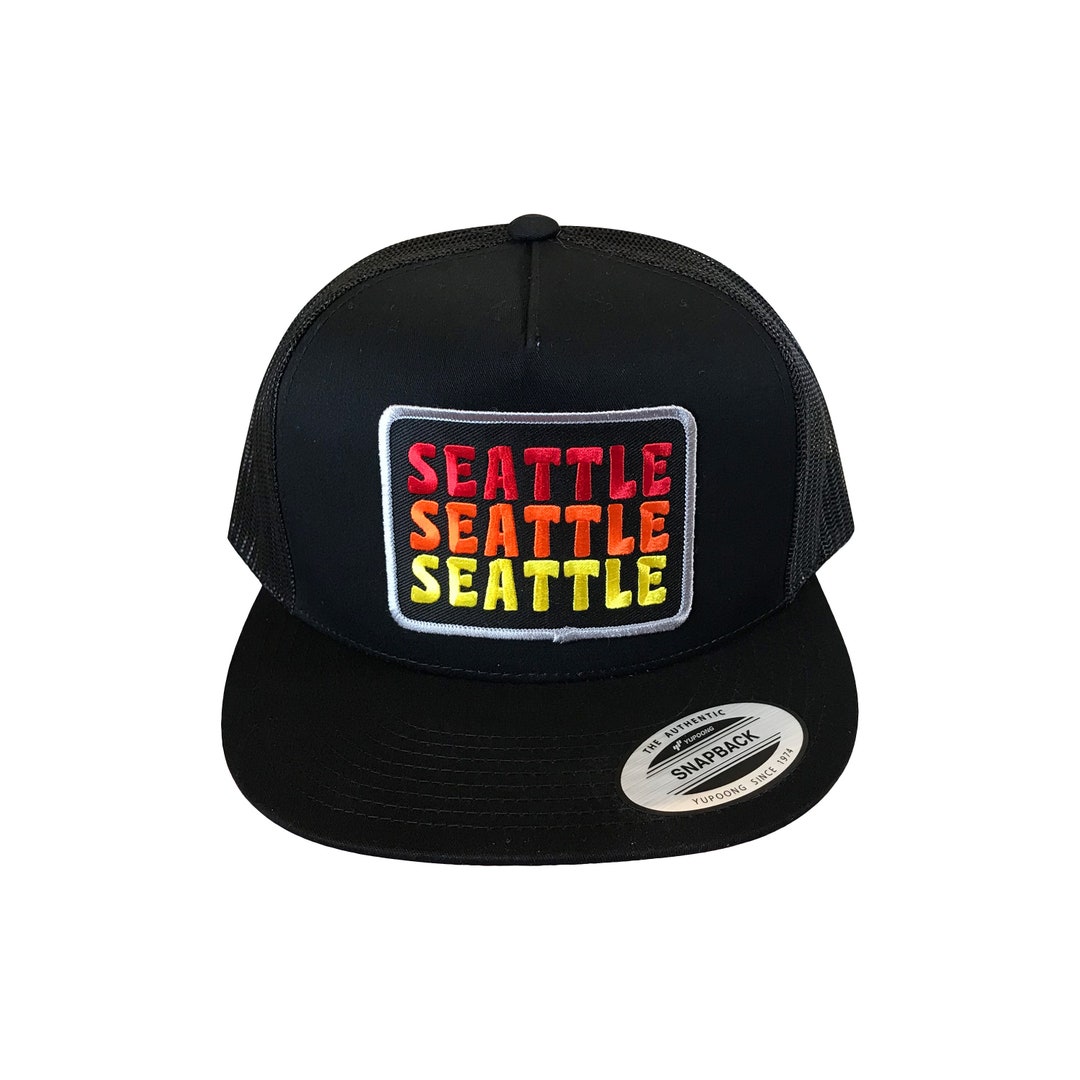 Gorra trucker adulto estilo Seattle Sunrise Retro - Etsy España