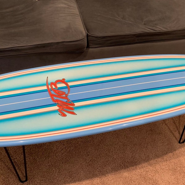 Surfboard Table - Etsy