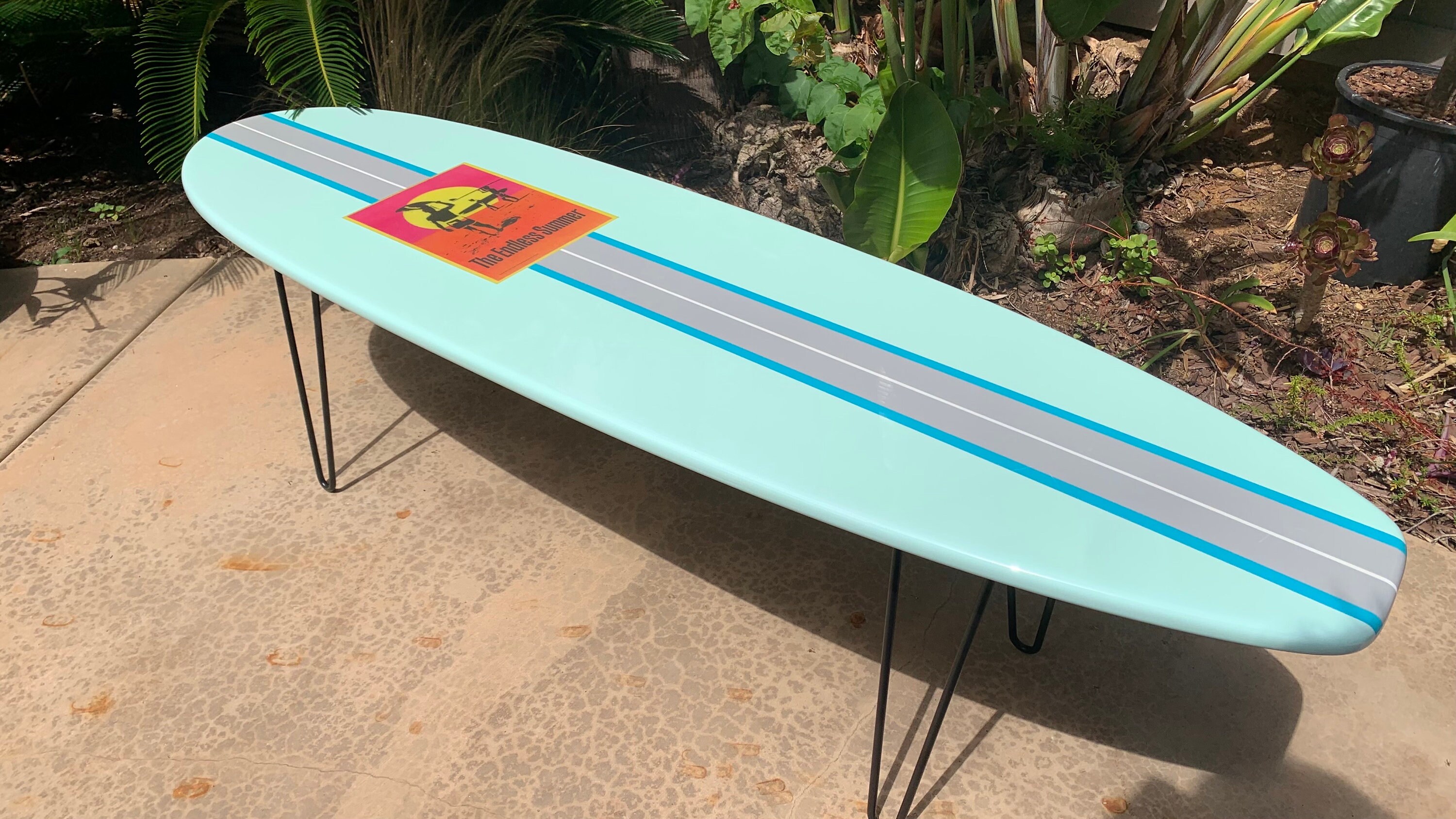 Endless Summer Surfboard Table - Etsy