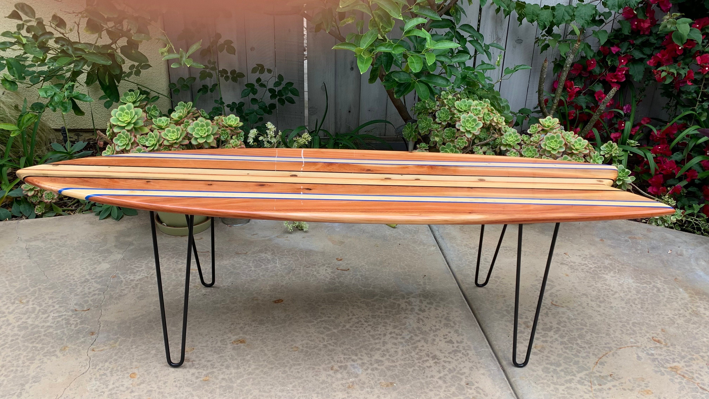 Wood Fishtail Coffee Table - Etsy