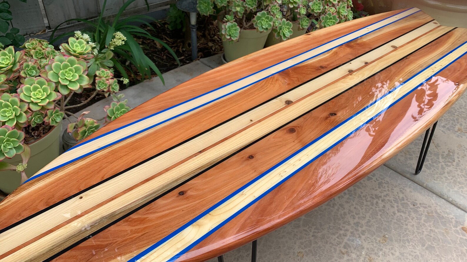 Wood Fishtail Coffee Table - Etsy