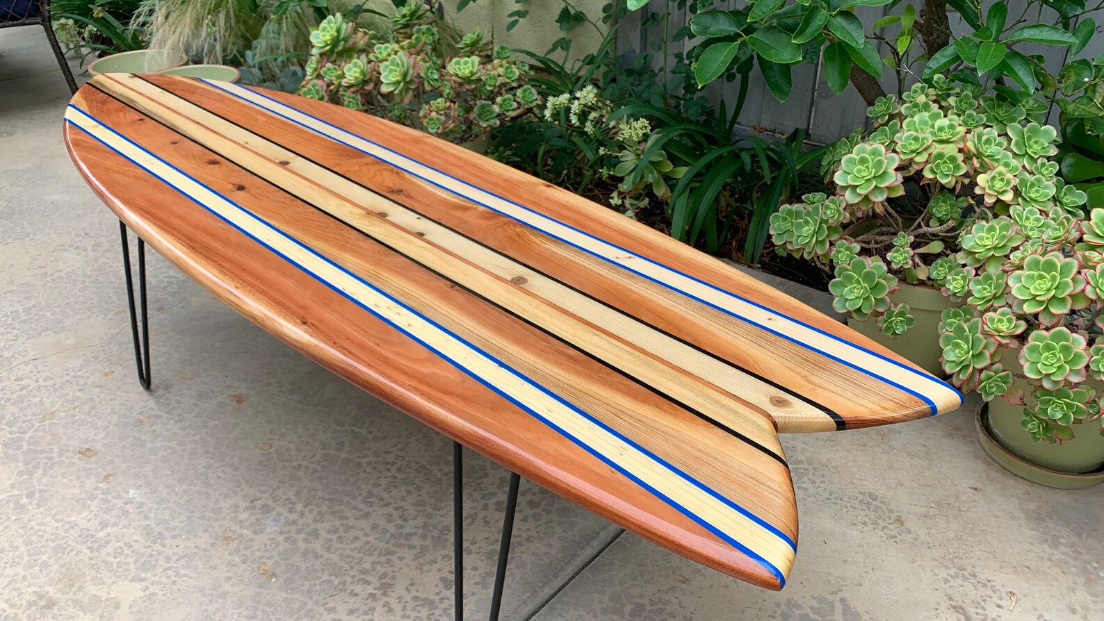 Wood Fishtail Coffee Table - Etsy