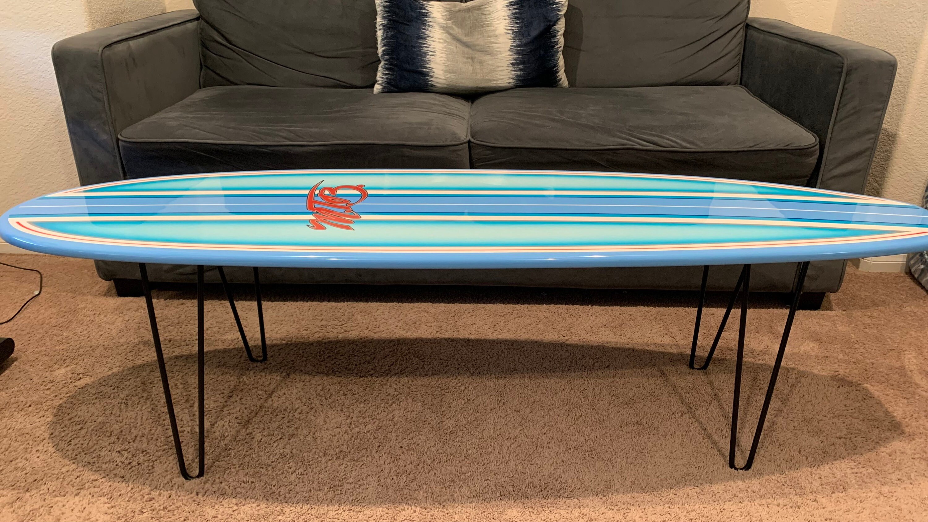 MTB Surfboard Coffee Table - Etsy