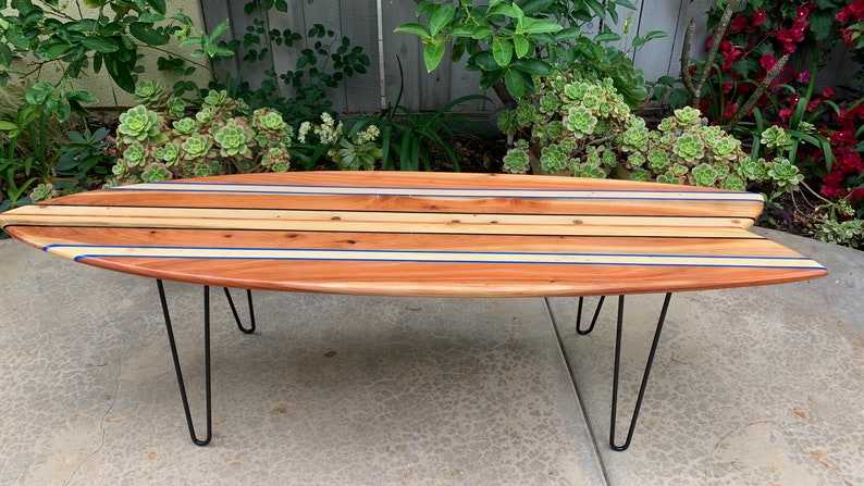 Wood Fishtail Coffee Table - Etsy