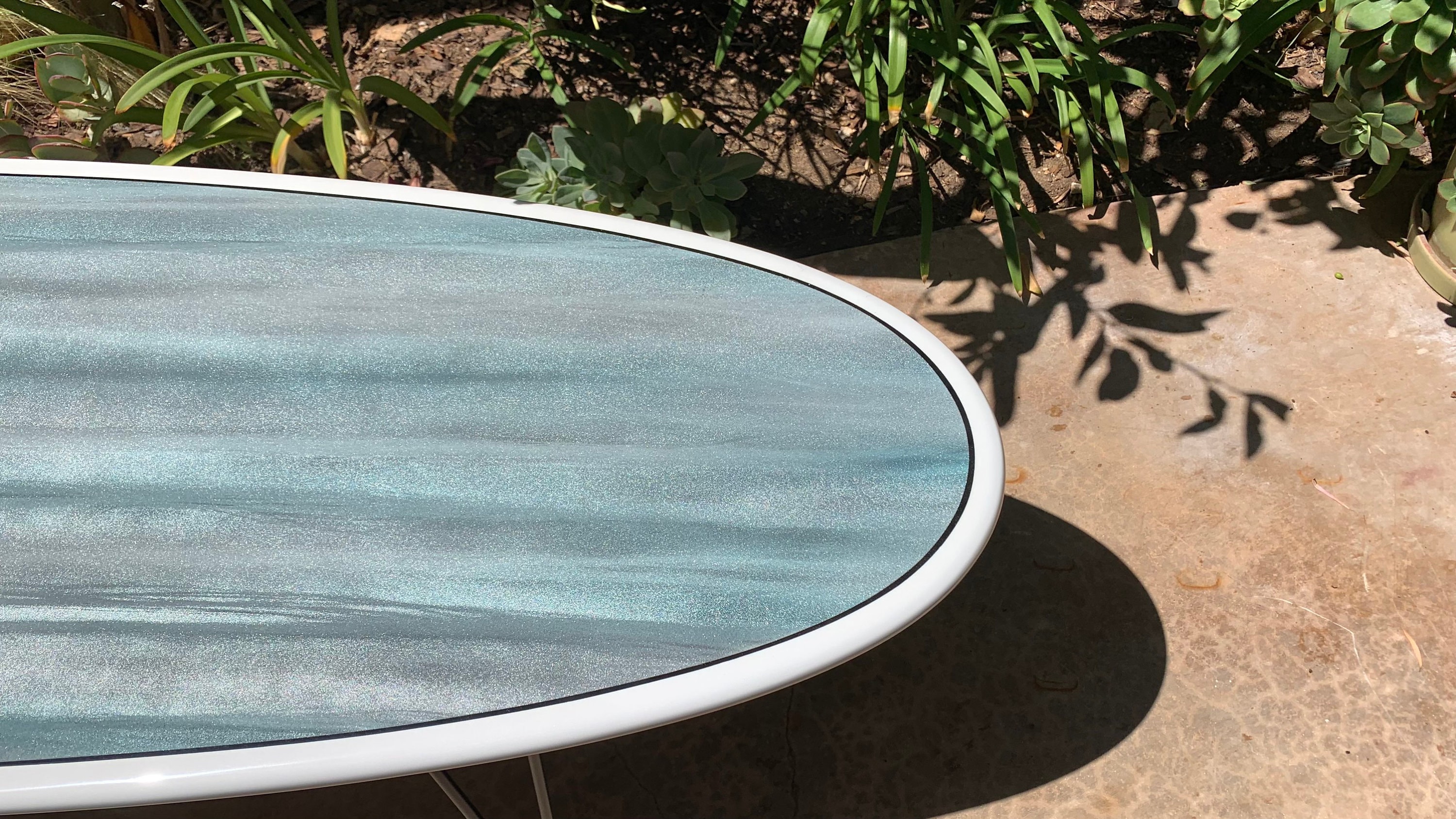 Airbrushed Surfboard Coffee Table - Etsy
