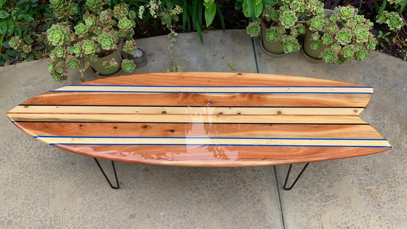 Wood Fishtail Coffee Table - Etsy