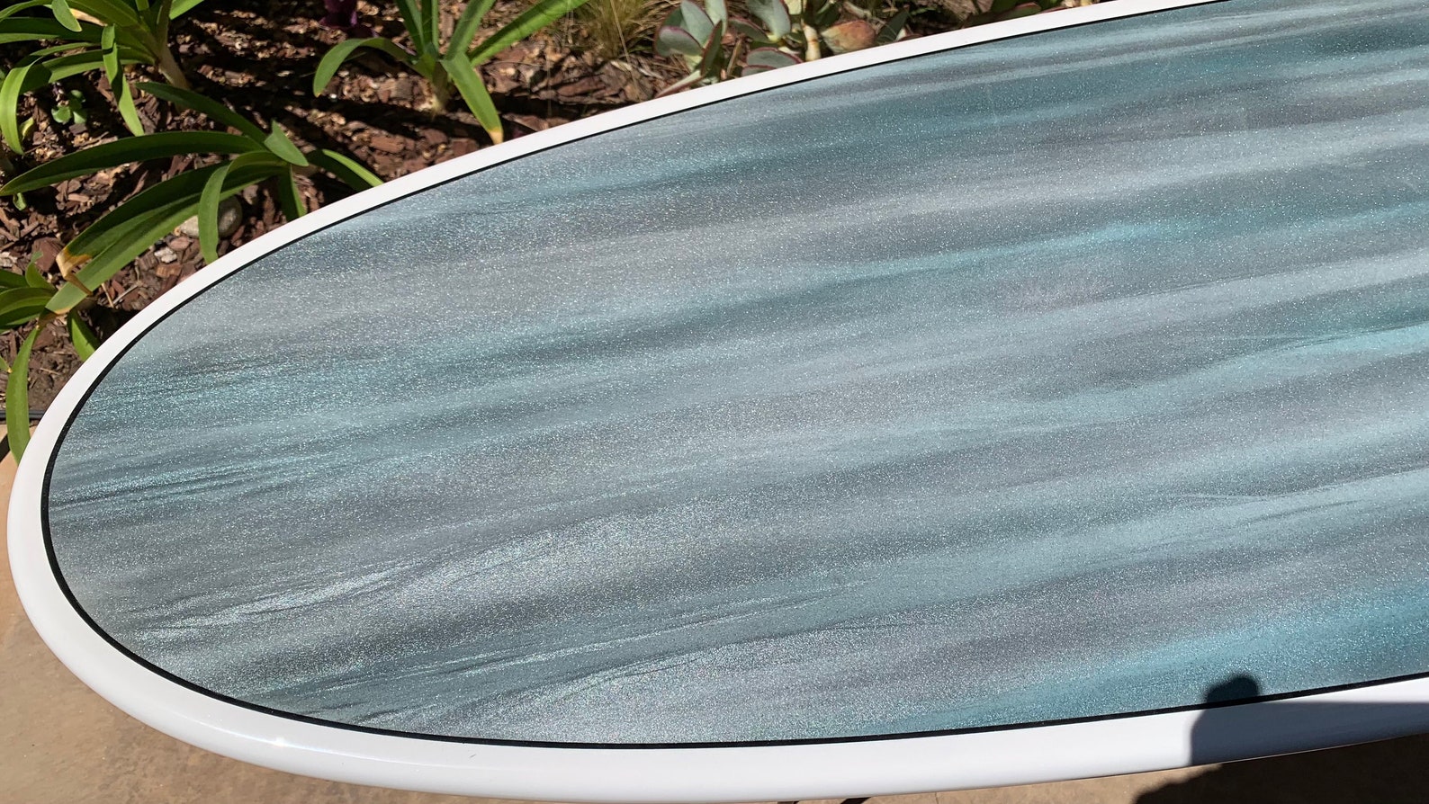 Airbrushed Surfboard Coffee Table - Etsy