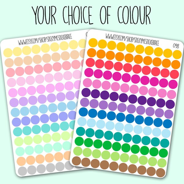 Rainbow Stickers - Etsy