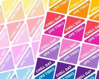 Chill Day Stickers - Etsy