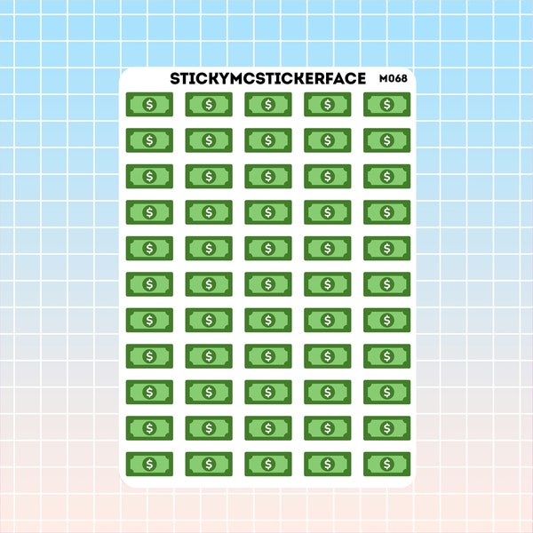 Money Planner Stickers - Etsy