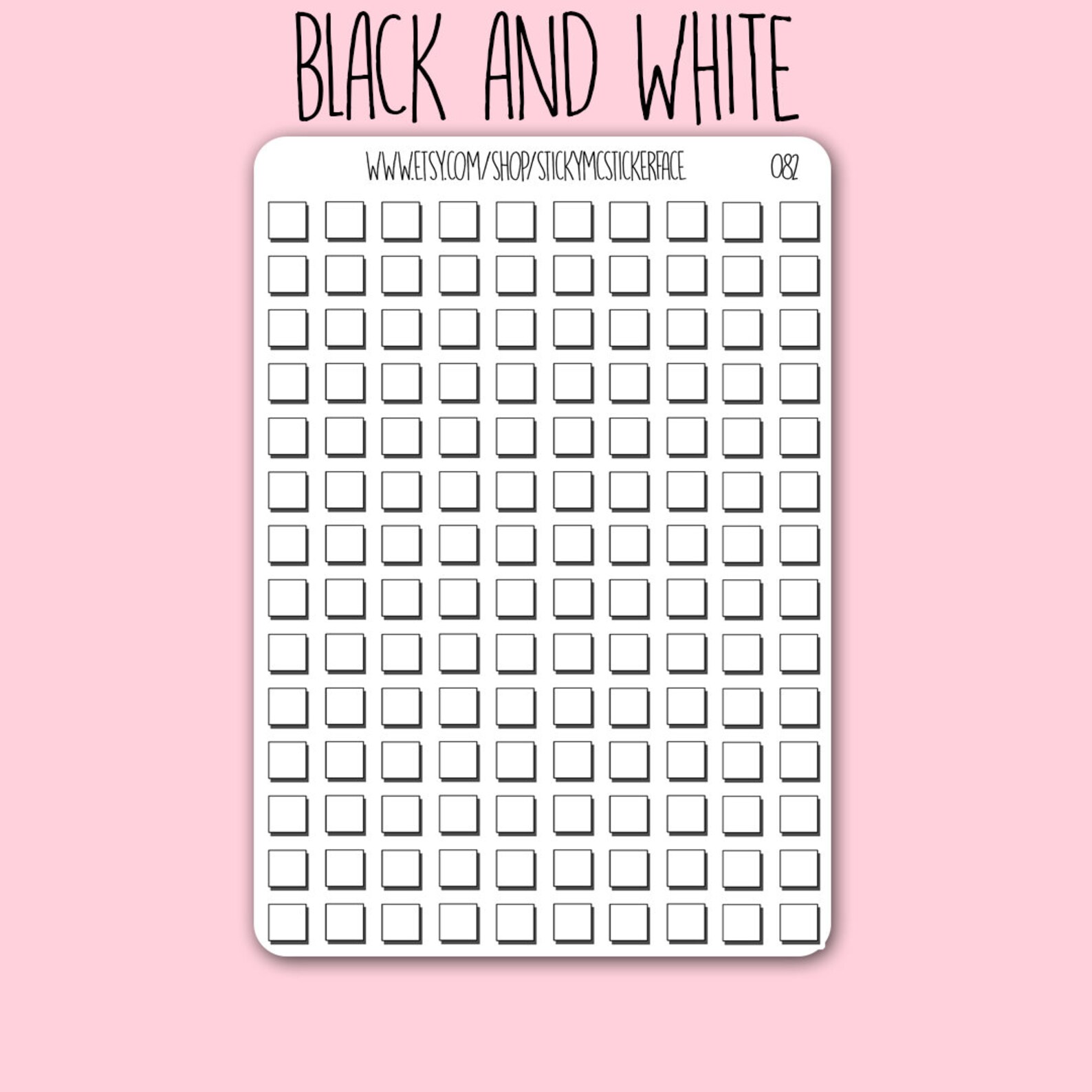 Checkbox Stickers Bullet Journal Stickers Planner Stickers - Etsy UK