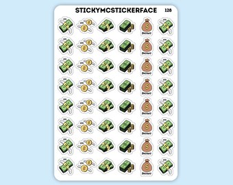 Money Planner Stickers - Etsy