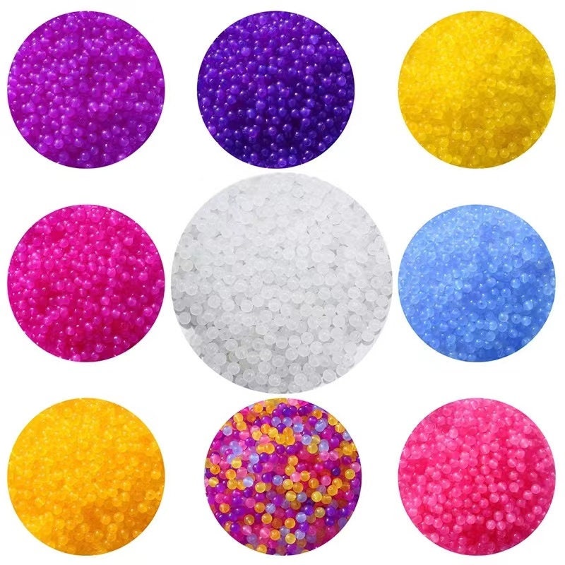 8mm UV Color Changing Magic Beads - UV Beads - Round Rainbow Beads ...