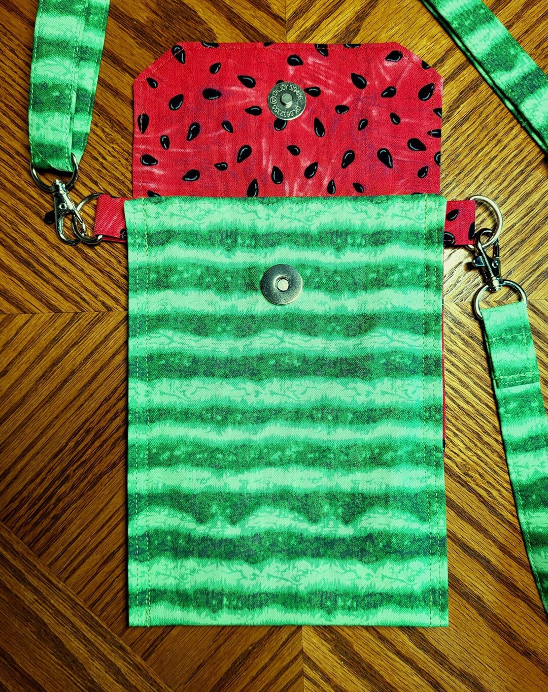 Watermelon Cell Phone Crossbody Bag - 3 Pockets - Etsy