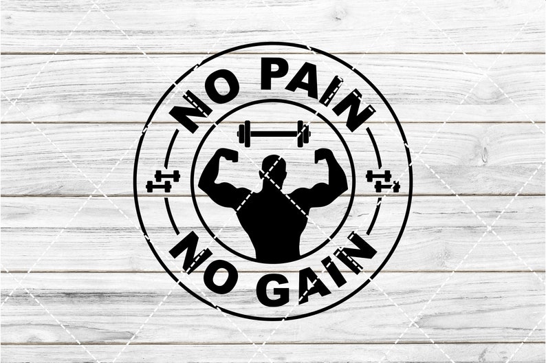 Workout SVG PNG / Exercise Printable / Gym Fitness Training Power Lift ...