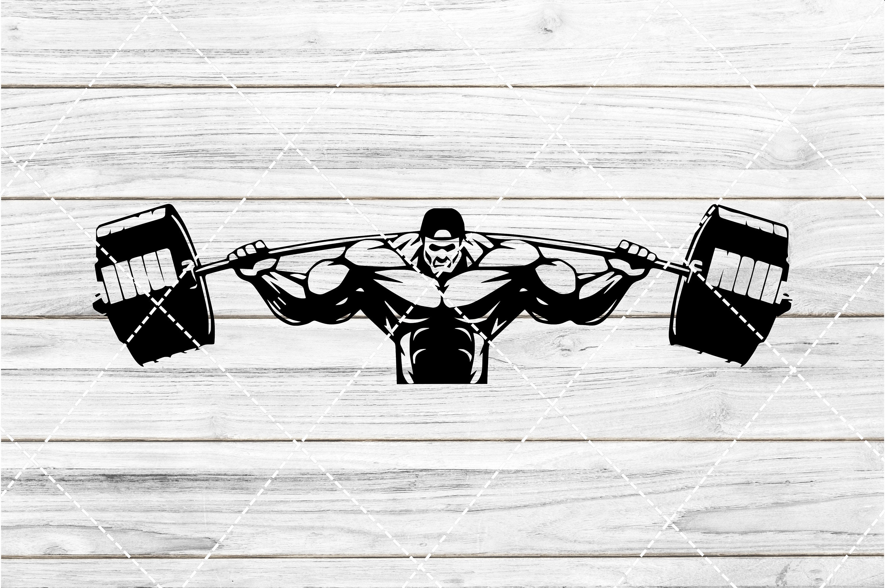 Fitness SVG PNG DXF Eps Power Lifting Gym Workout Fitness Lift Crossfit ...