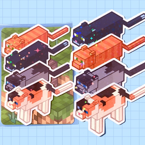 Minecrafters Stickers - Etsy