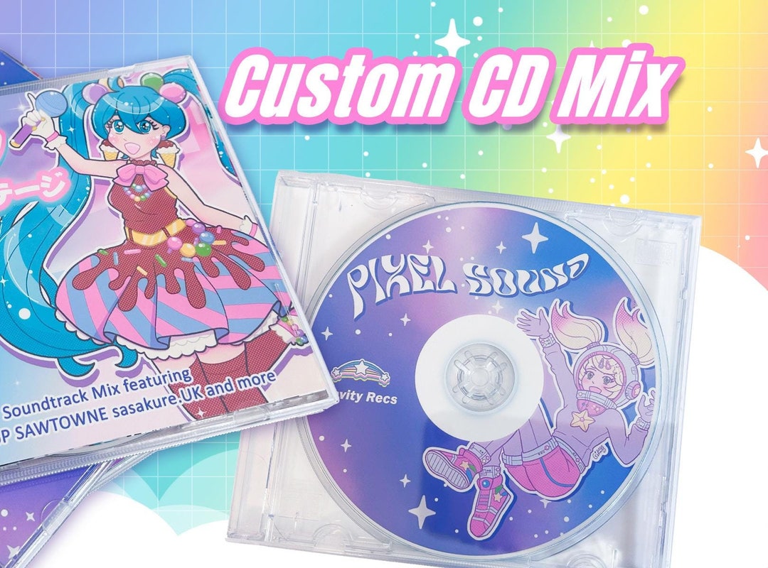 Custom 70 Minute CD Mix – Personalized Cover Art & Recording - Etsy UK