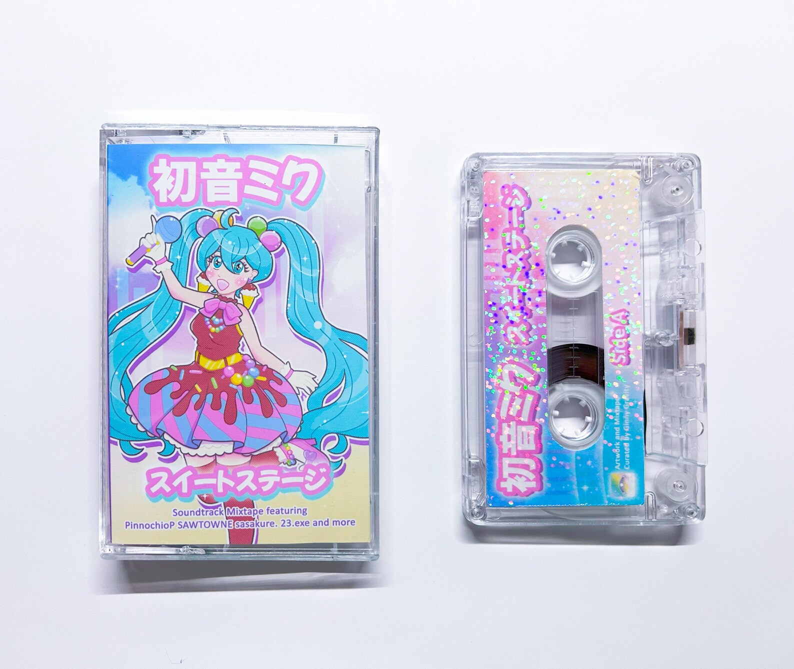 Hatsune Miku Sweet Stage Mixtape Cassette - 初音ミク スイートステージ - Retro ...