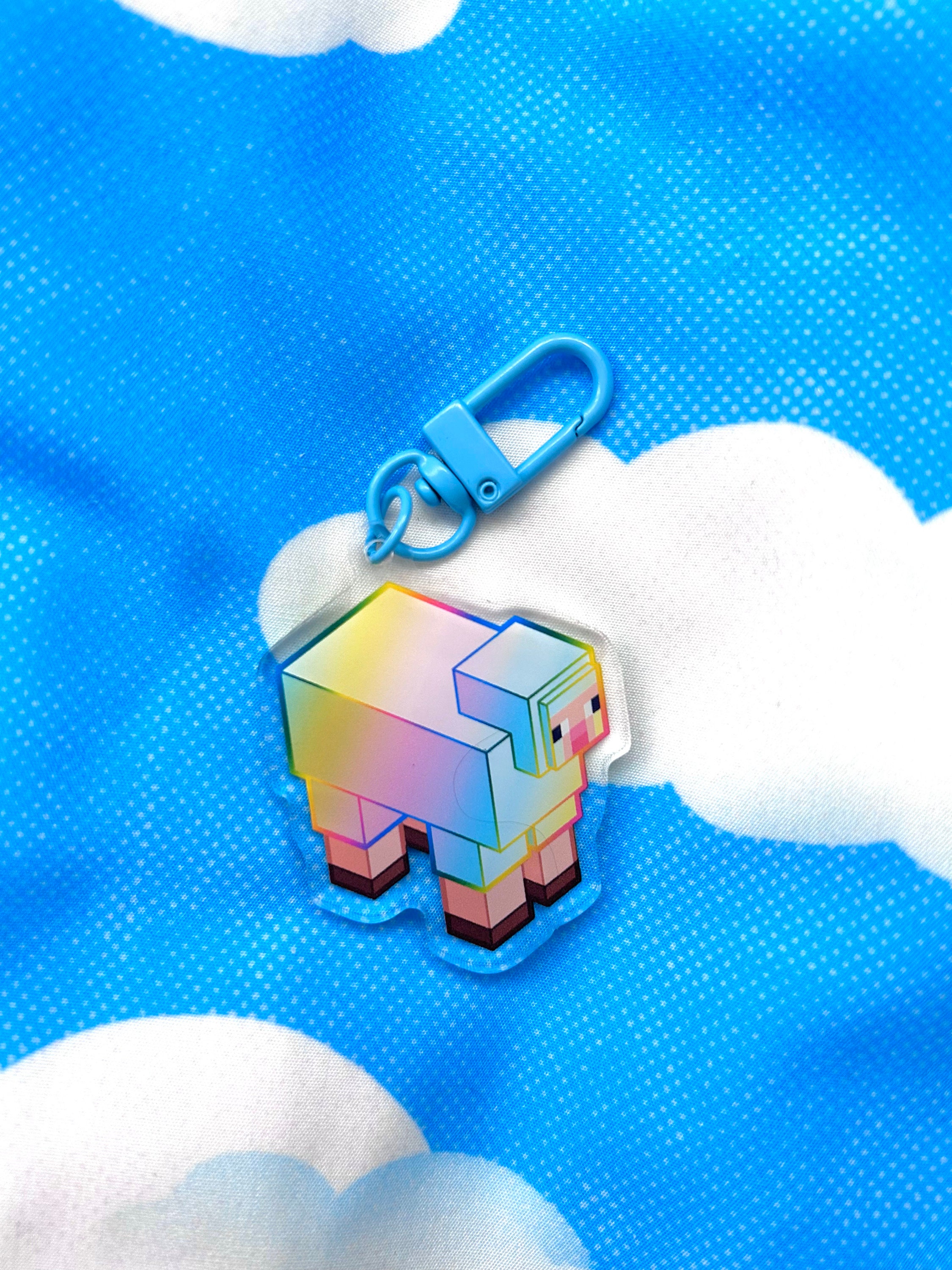 Rainbow Sheep Gif Minecraft