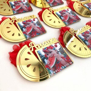 Personalized Watermelon Photo Frames, Birthday Photo Favors ...