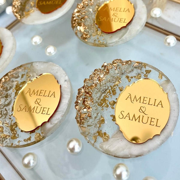 Wedding Date in Resin - Etsy