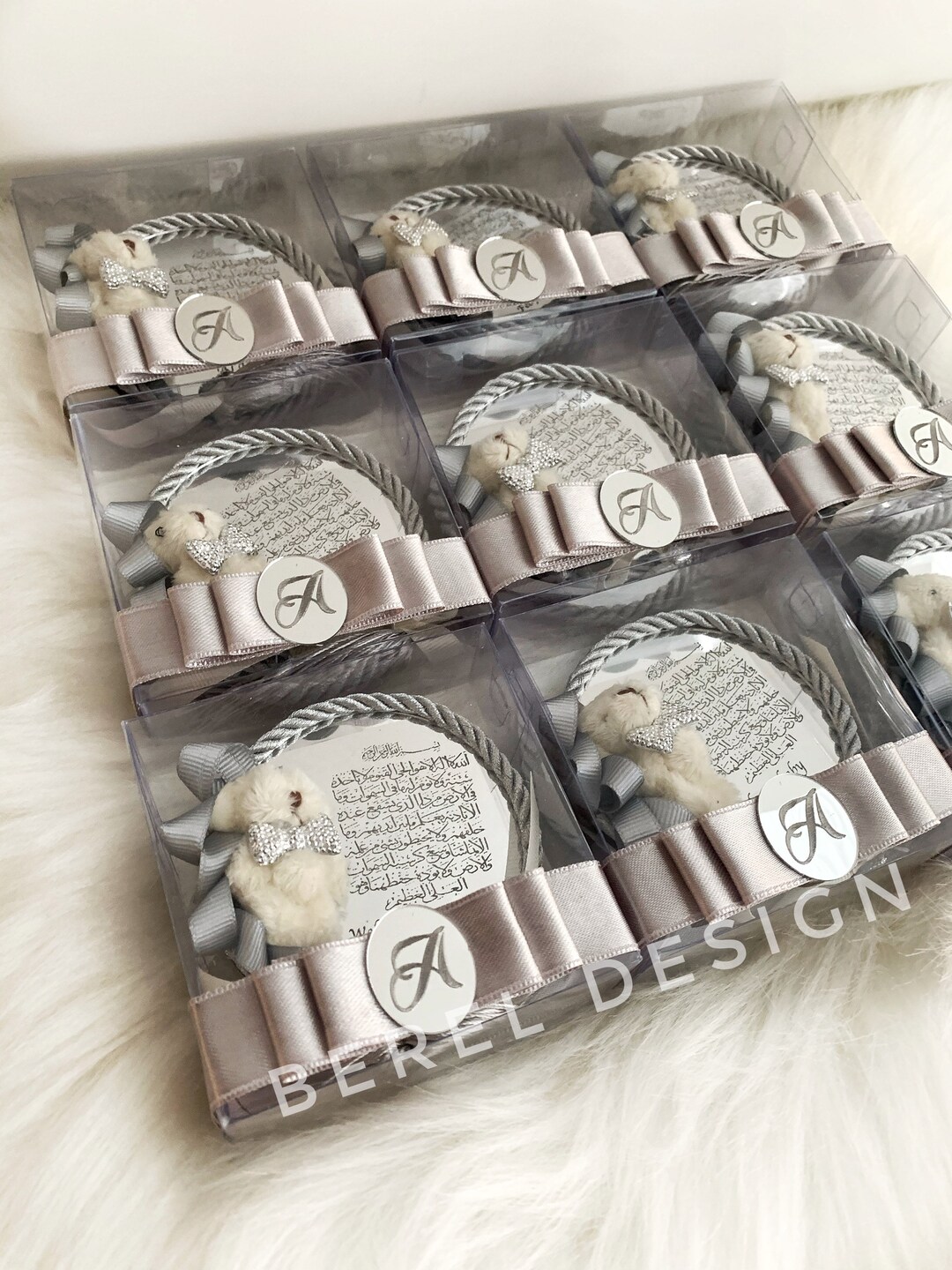 Custom Teddy Bear Magnets, Teddy Bear Theme Favors, Baby Shower Favors ...