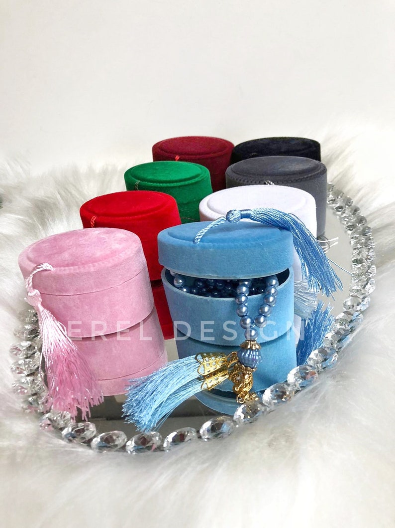 Custom Tasbih in Velvet Boxes, Custom Prayerbeads, Islamic Gifts ...