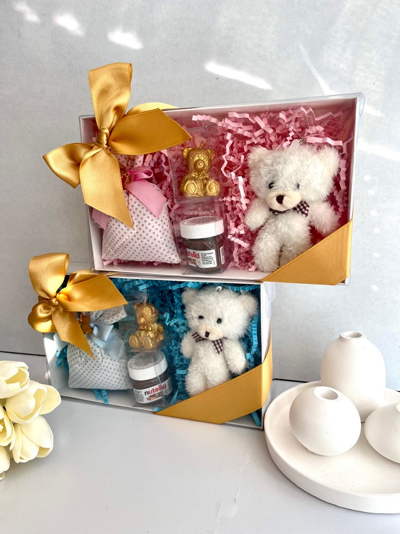 Teddy Bear Gift Set Teddy Bear Baby Girl Shower Set Teddy - Etsy