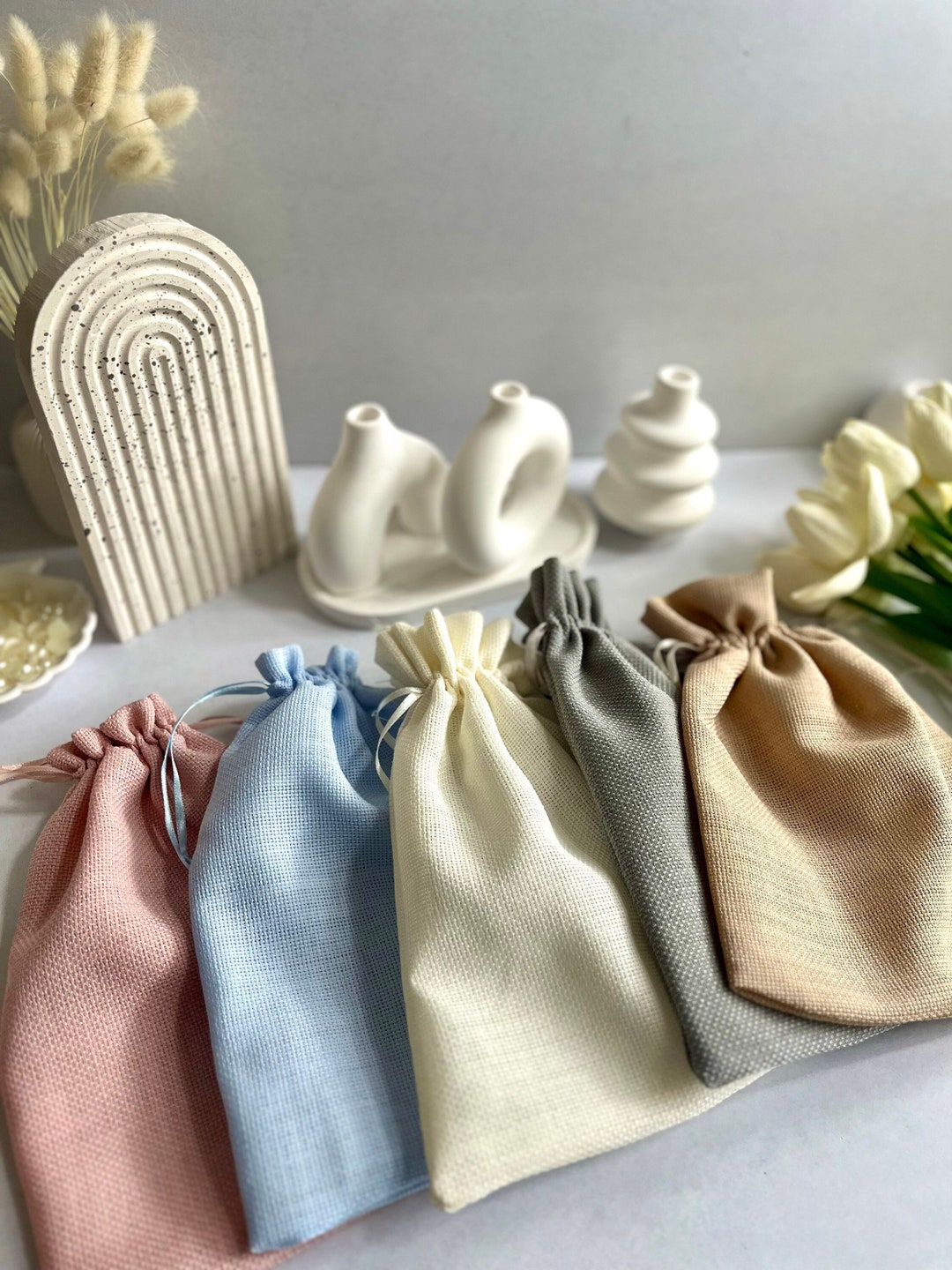Large Baby Shower Gift Pouch, Treat Bags, Candy Pouch, Bags for Favors ...