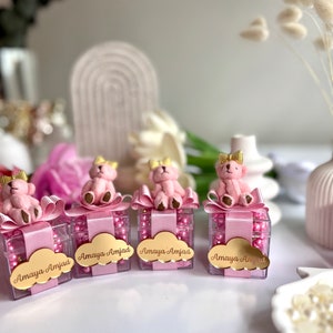 Teddy Bear Tasbih in Box, Muslim Baby Girl Shower, Islamic Baby ...