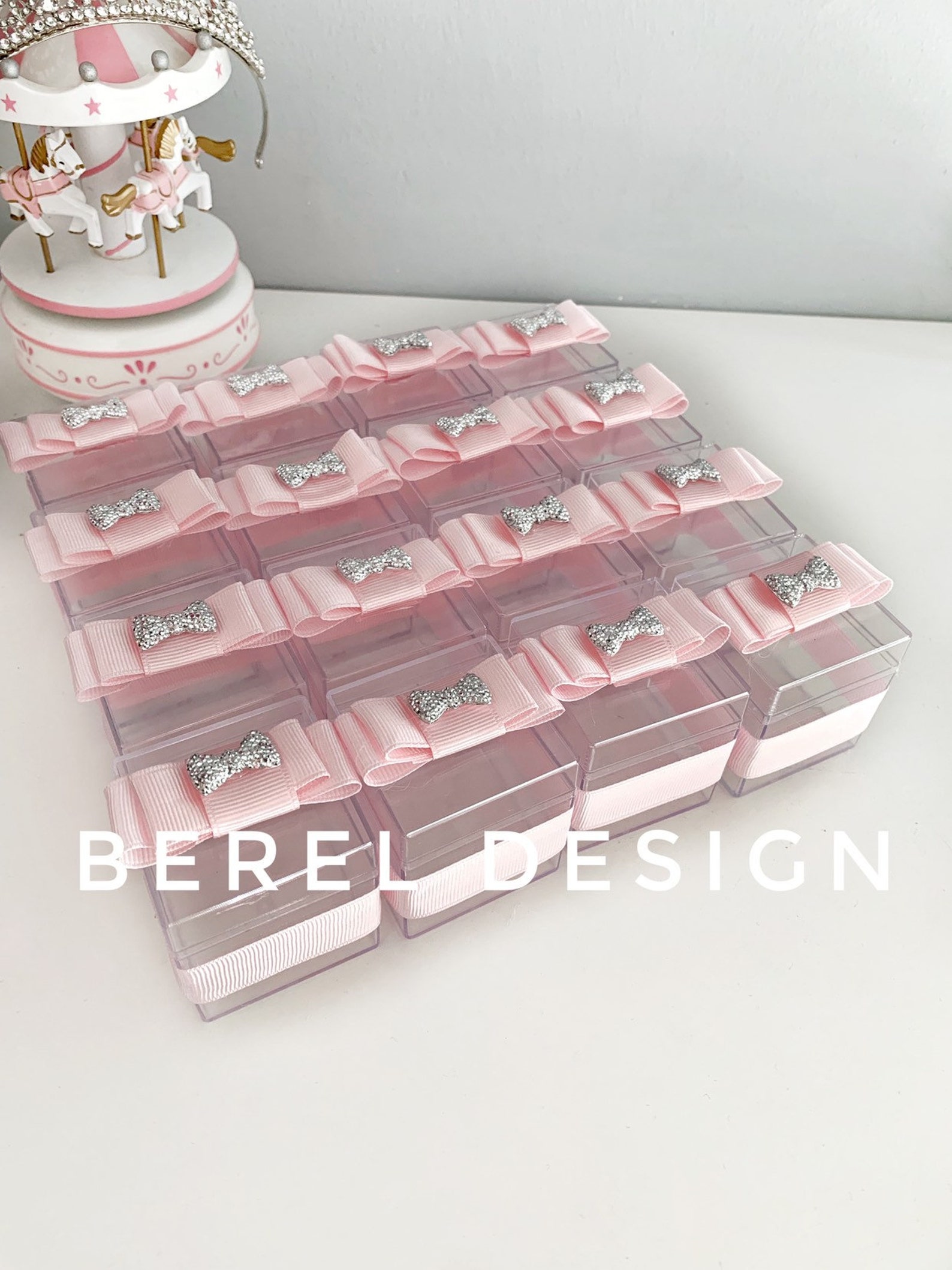 Clear Candy Boxes Party Favors Sugar Box Sweet Box Square | Etsy