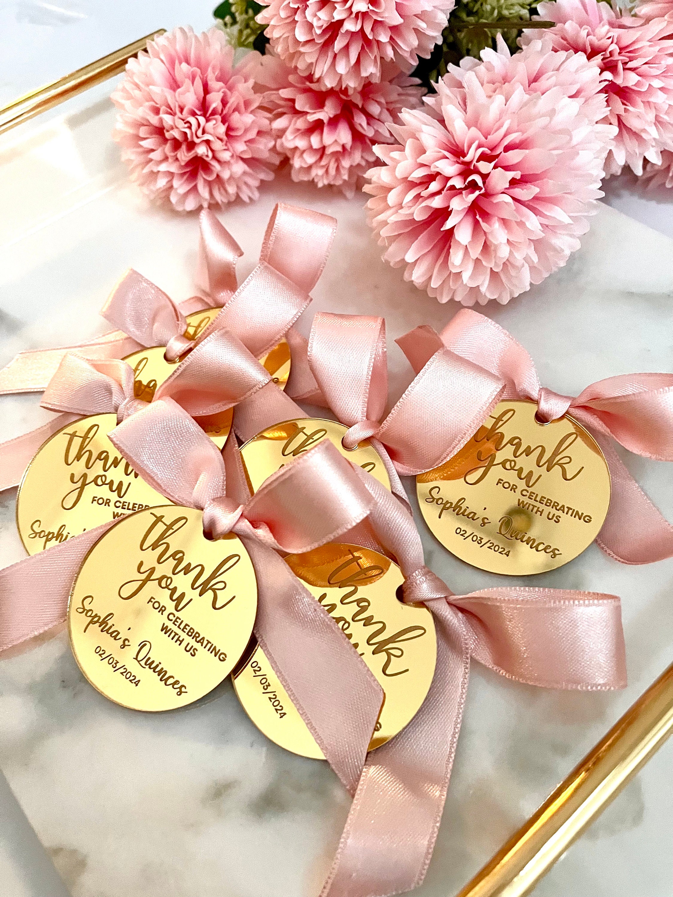 Sweet 16 Tag Charm, Sweet 16 Thank You Tag, Sweet 16 Favors, Thank You ...