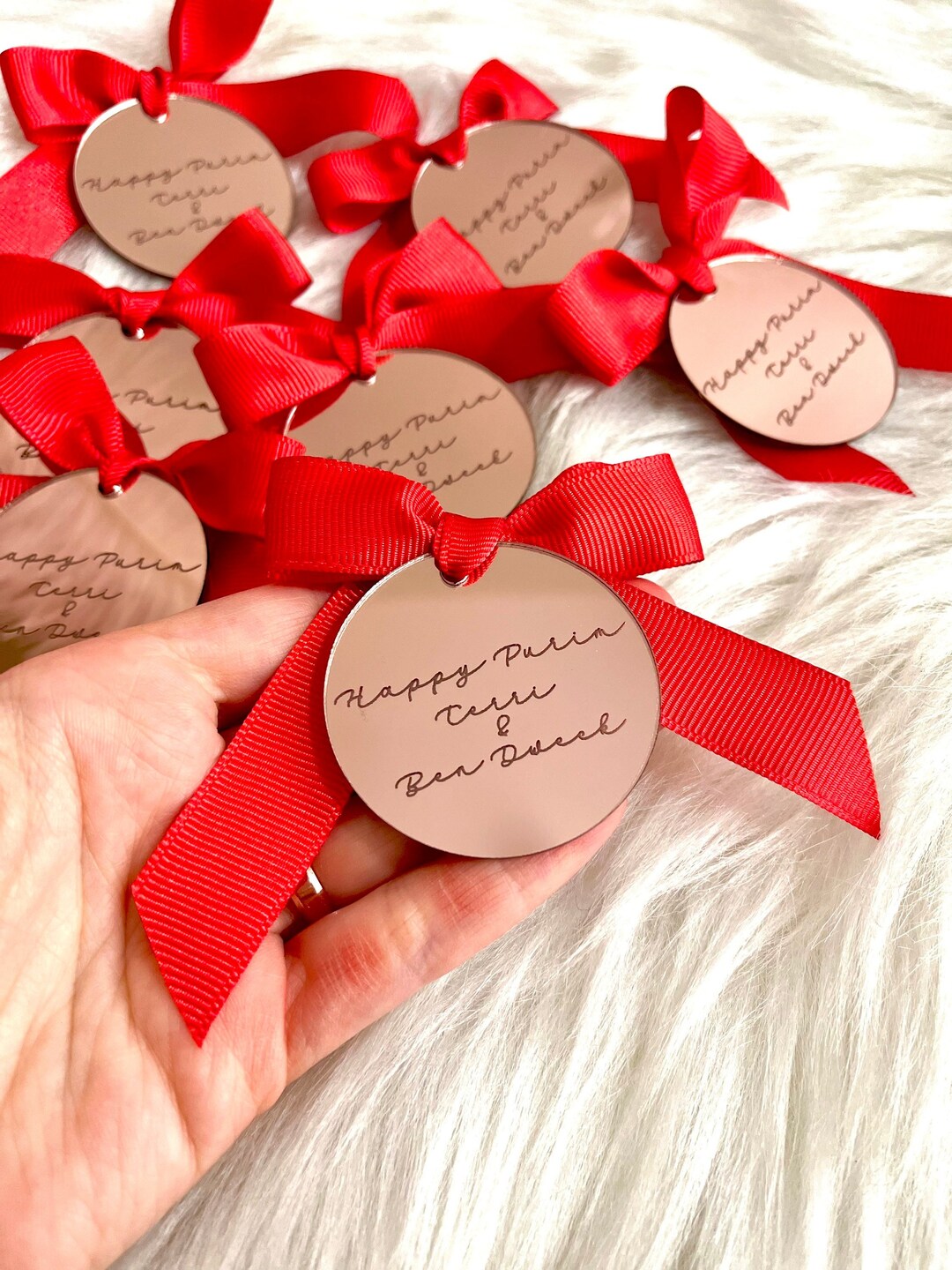 Valentines Day Tag, Guest Name Tag, Custom Wedding Tag, Table Name Tag ...