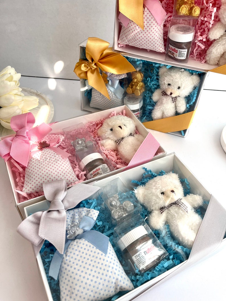 Teddy Bear Gift Set Teddy Bear Baby Girl Shower Set Teddy - Etsy