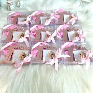 Custom Birthday Photo Frame Second Birthday Favors Age 2 | Etsy